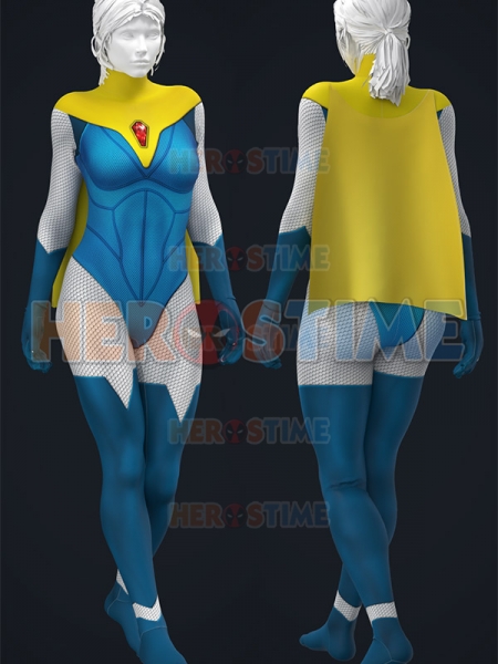 Blonde Blazer Mandy Dispatch Superhero Costume